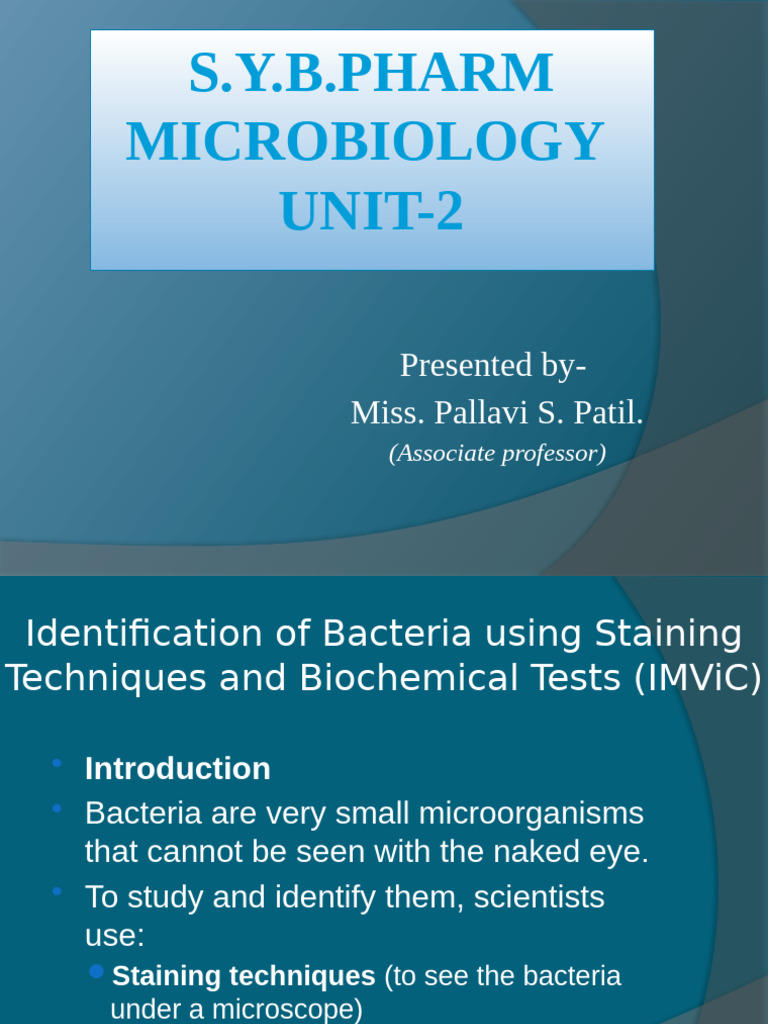Microbiology Unit 2 | PDF | Sterilization (Microbiology) | Staining