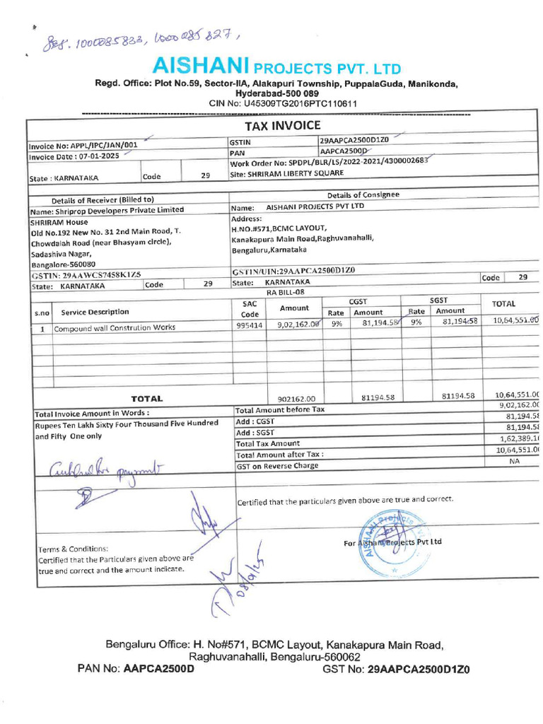 Ashani-invoice1 | PDF