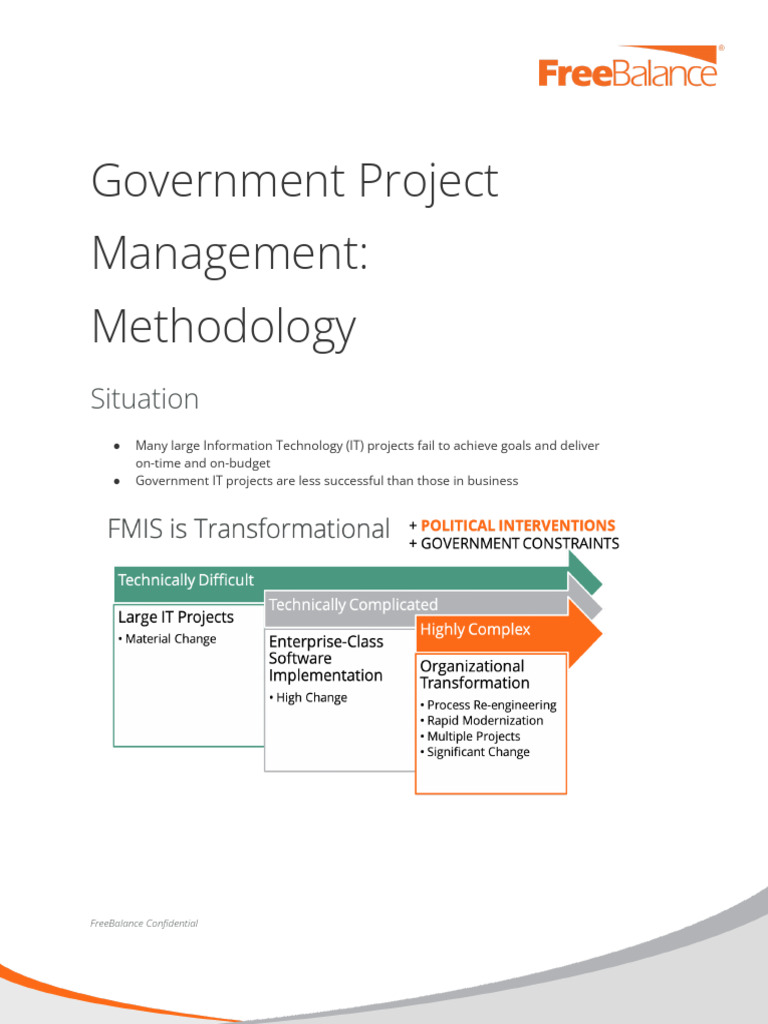 Government Project Management Methodology | PDF | Agile Software ...