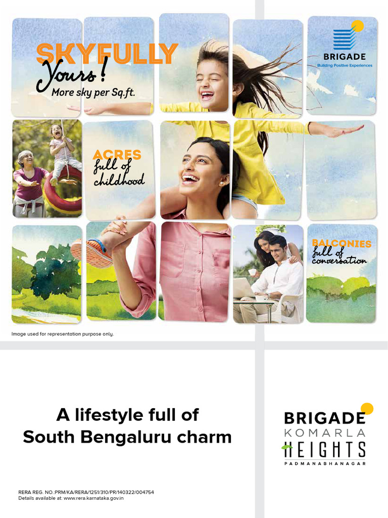 Brigade Komarla Heights: South Bengaluru Living | PDF