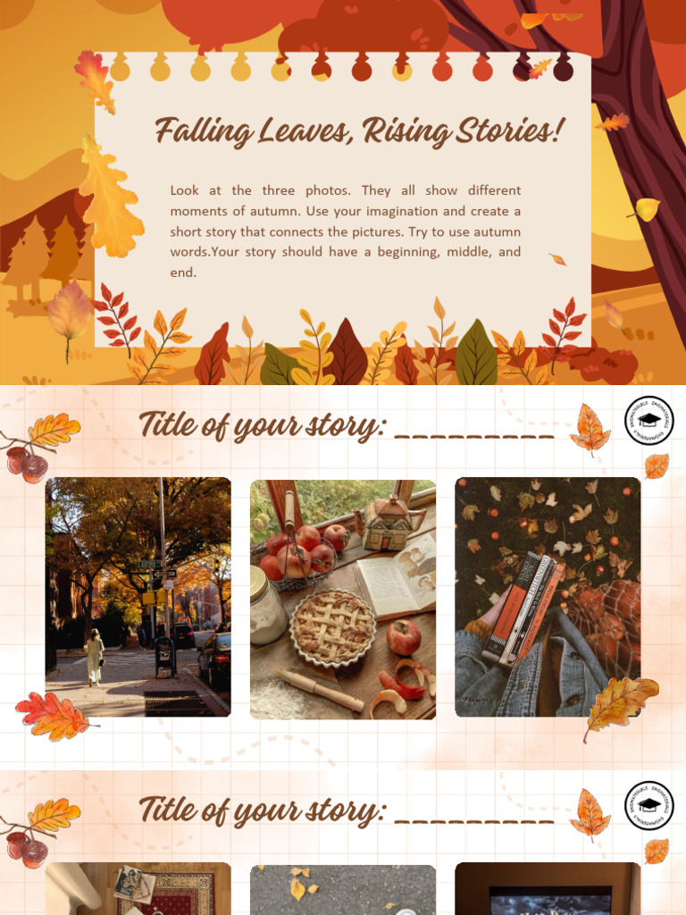 Autumn Story Prompts and Titles | PDF