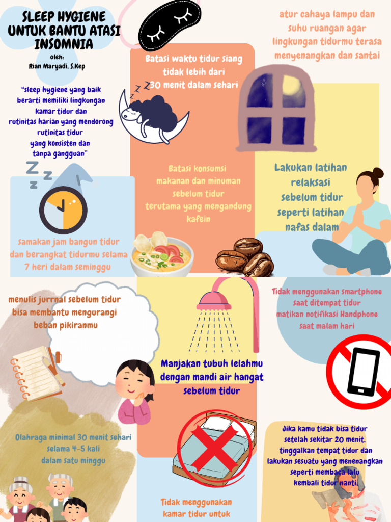 SLEEP HYGIENE Untuk Bantu Kamu Atasi Insomnia | PDF