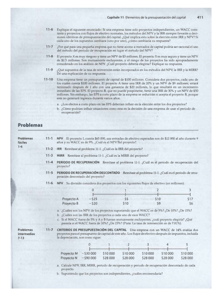 Prob. Cap. 11 Práctica | PDF