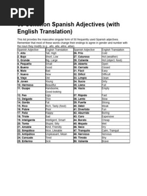 Cansado In English From Spanish