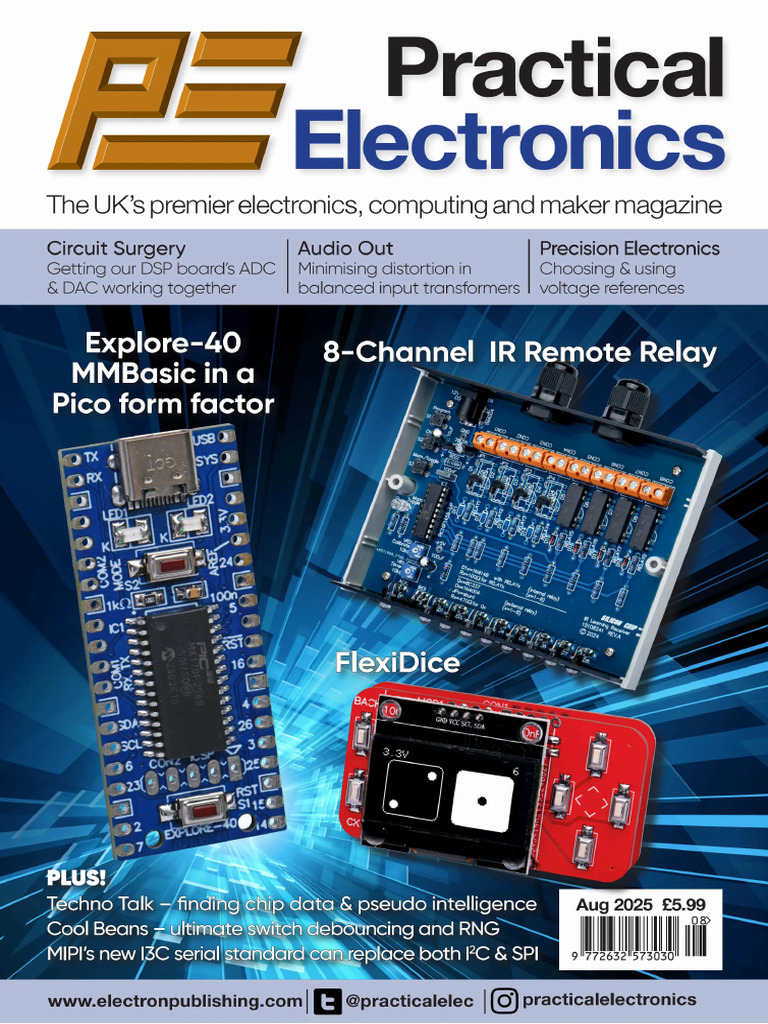 Practical Electronics 08.2025 | PDF