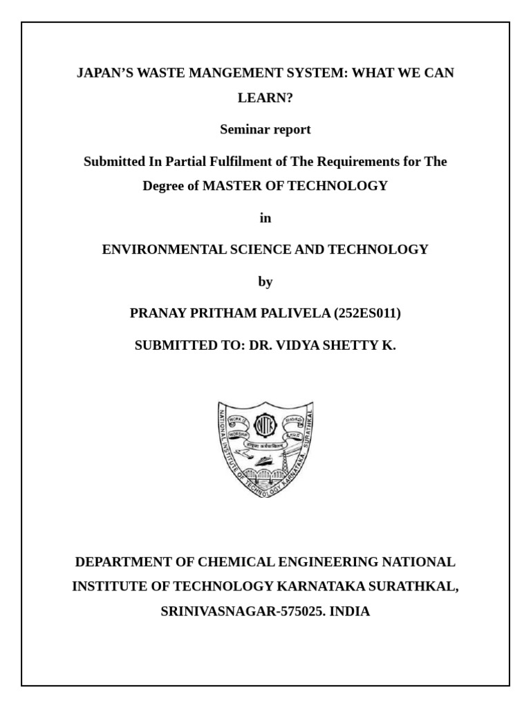 SWM | PDF | Waste Management | Recycling