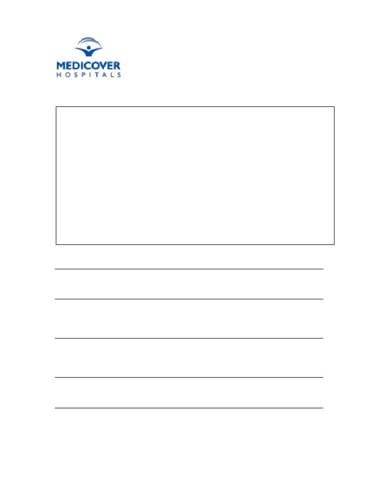 Severe Migraine Discharge Summary | PDF