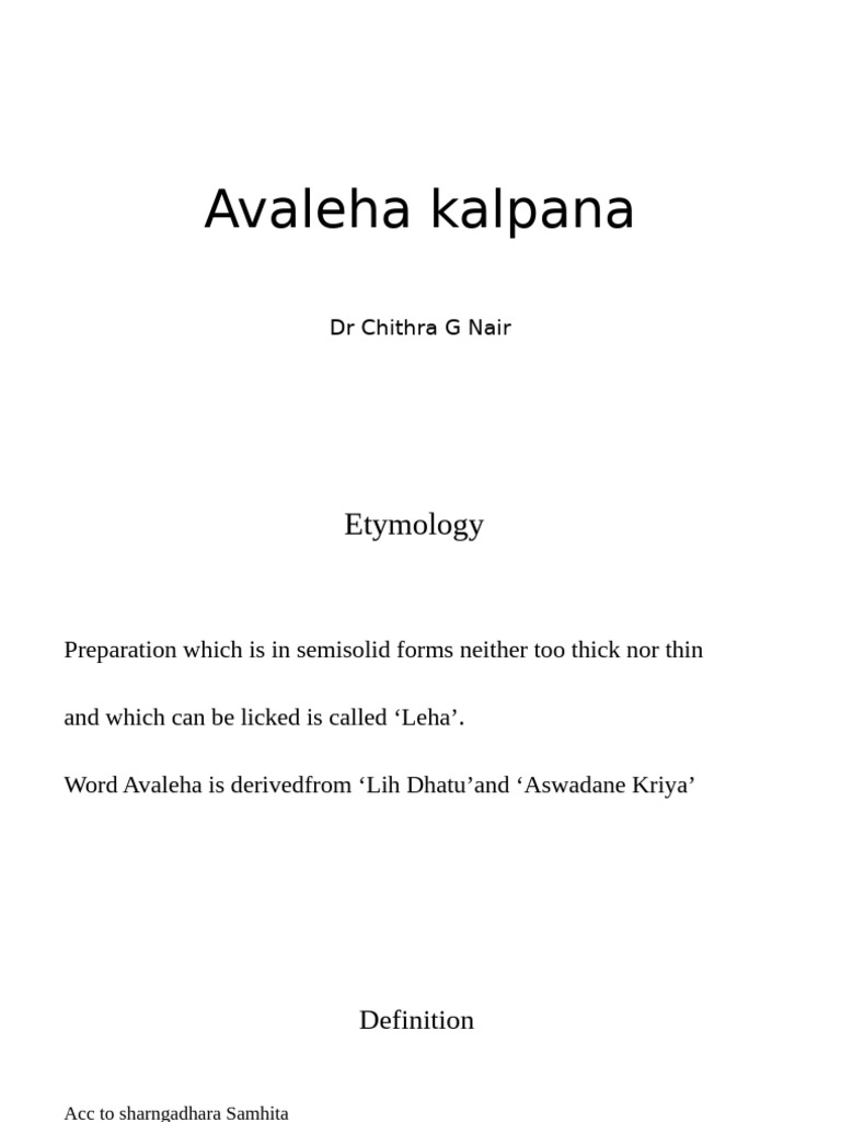 Avaleha | PDF