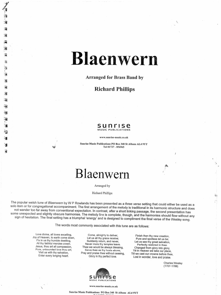 Blaenwern (R.phillips) | PDF