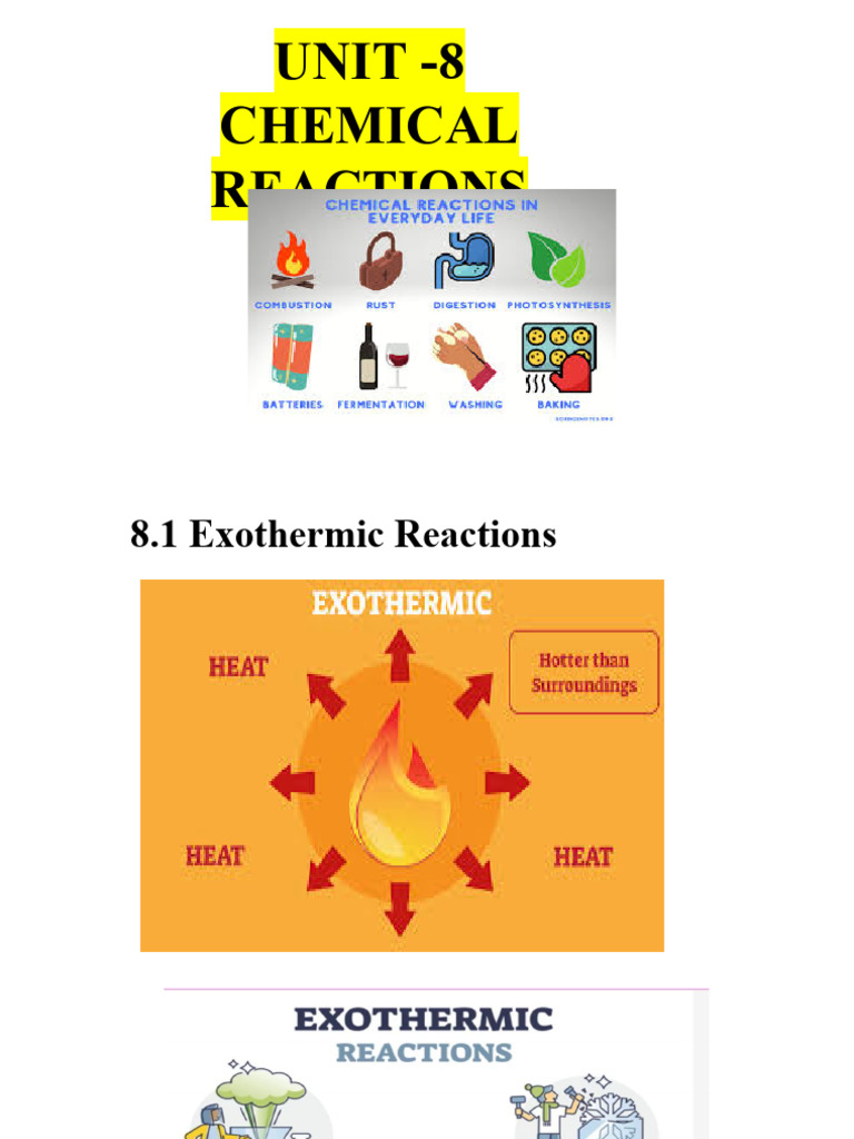 Chemical Reactions | PDF