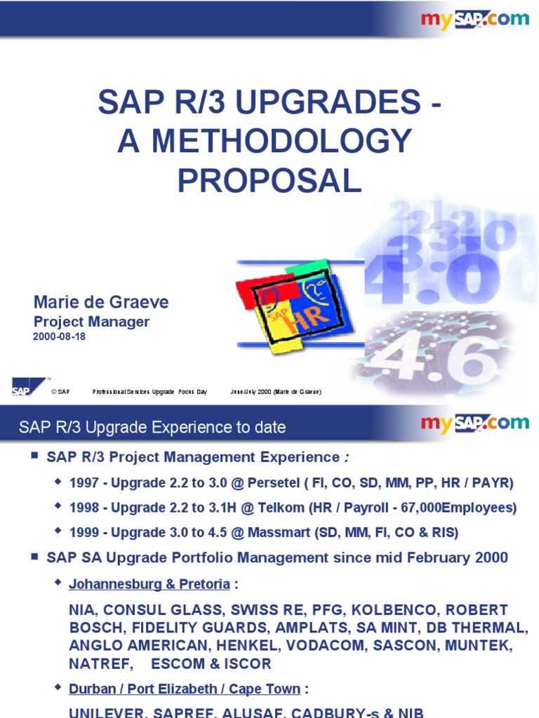 Sap Upgrade | PDF | Sap Se | Databases