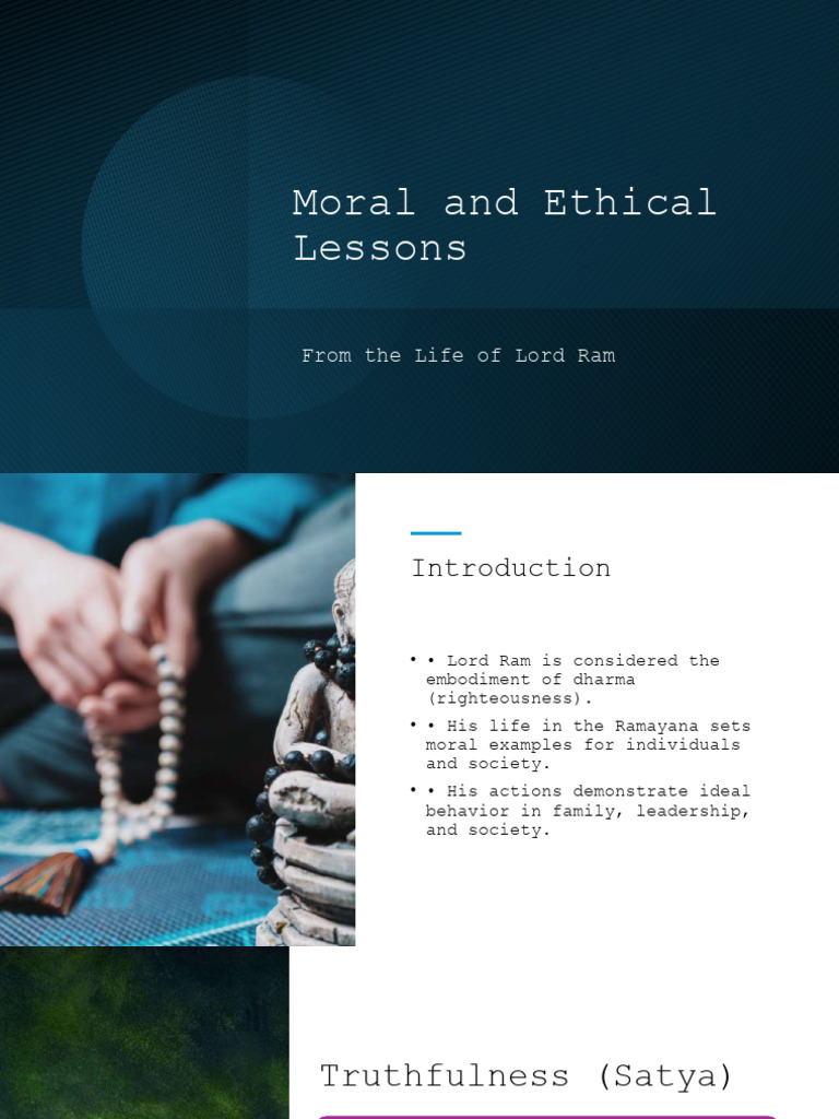 Moral and Ethical Lessons | PDF