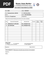 Transmittal Form | PDF | Written Communication | Document