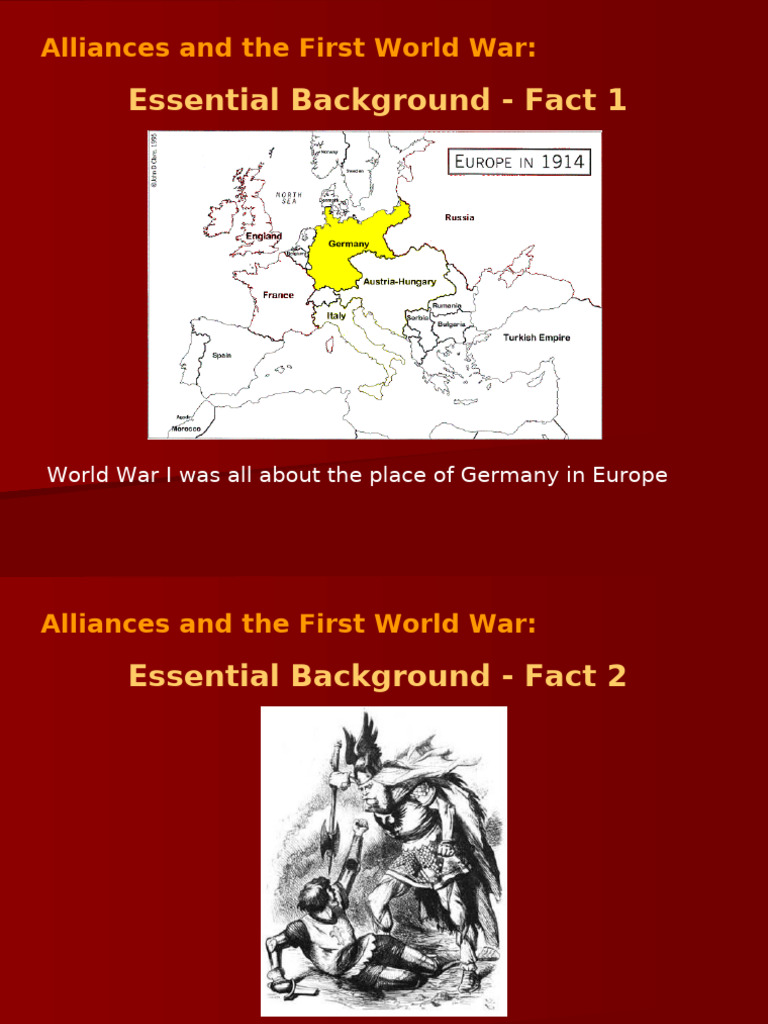 Causes WWI Alliances | PDF | German Empire | World War I
