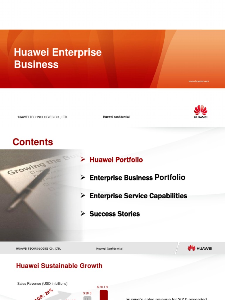 Huawei Enterprise Business | Computer Network | Digital & Social Media