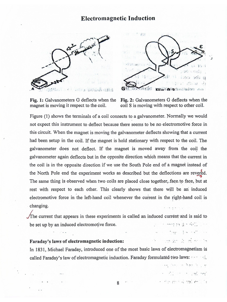Electromagnetic Induction | PDF