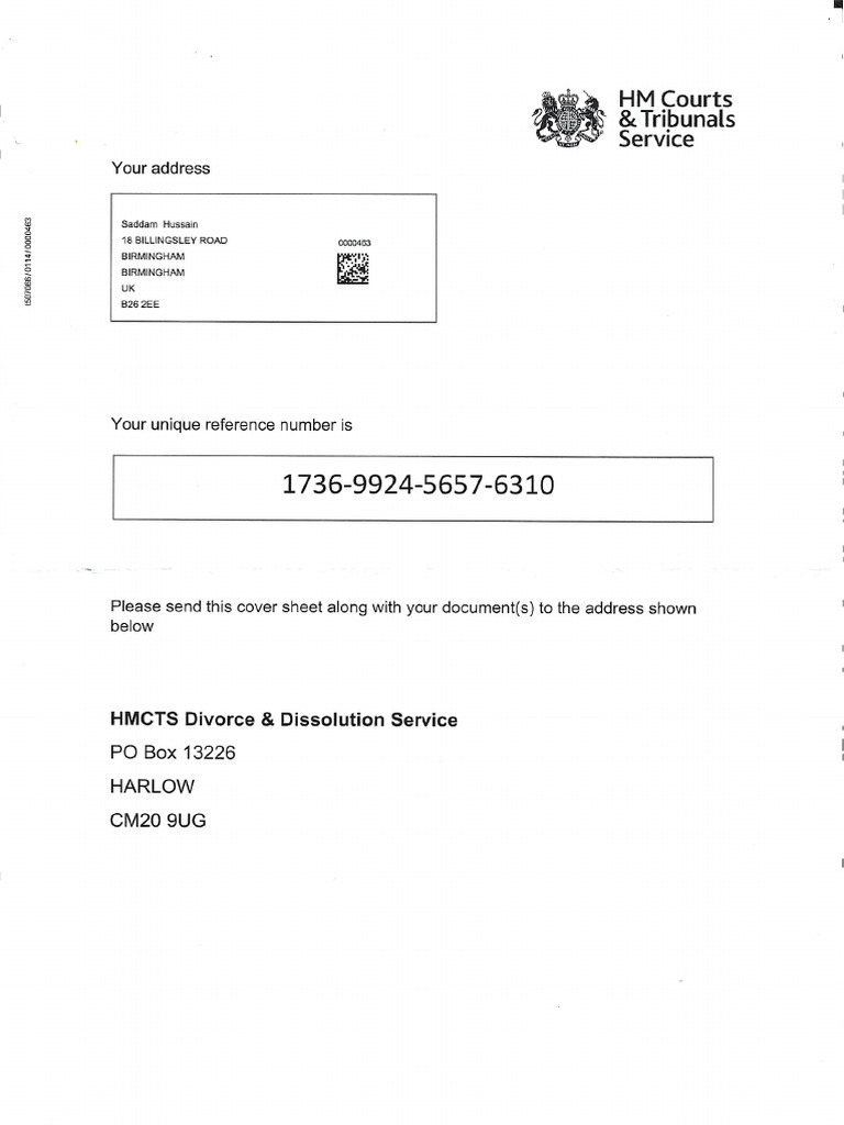 Divorce Letter | PDF