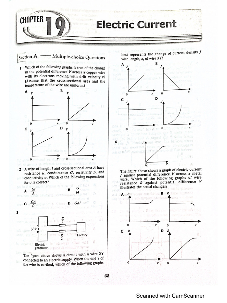 C14 Electric Current Question | PDF