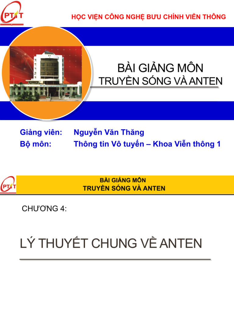 Bai Giang TSAT - Chuong 4 | PDF