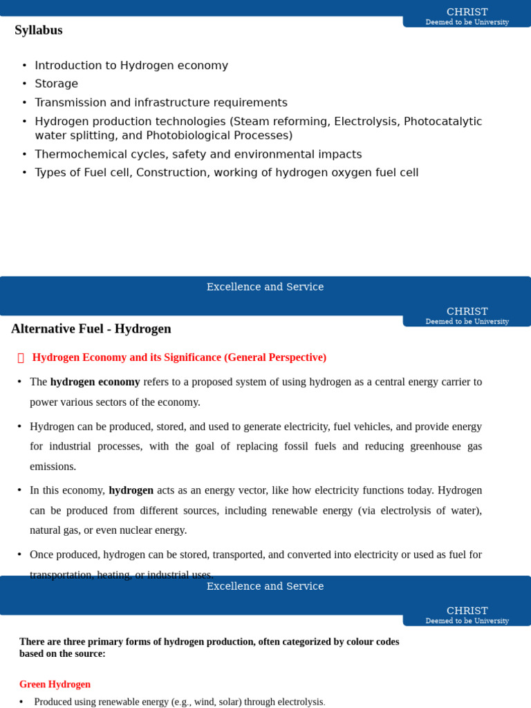 Hydrogen Ppt | PDF | Hydrogen | Fuel Cell