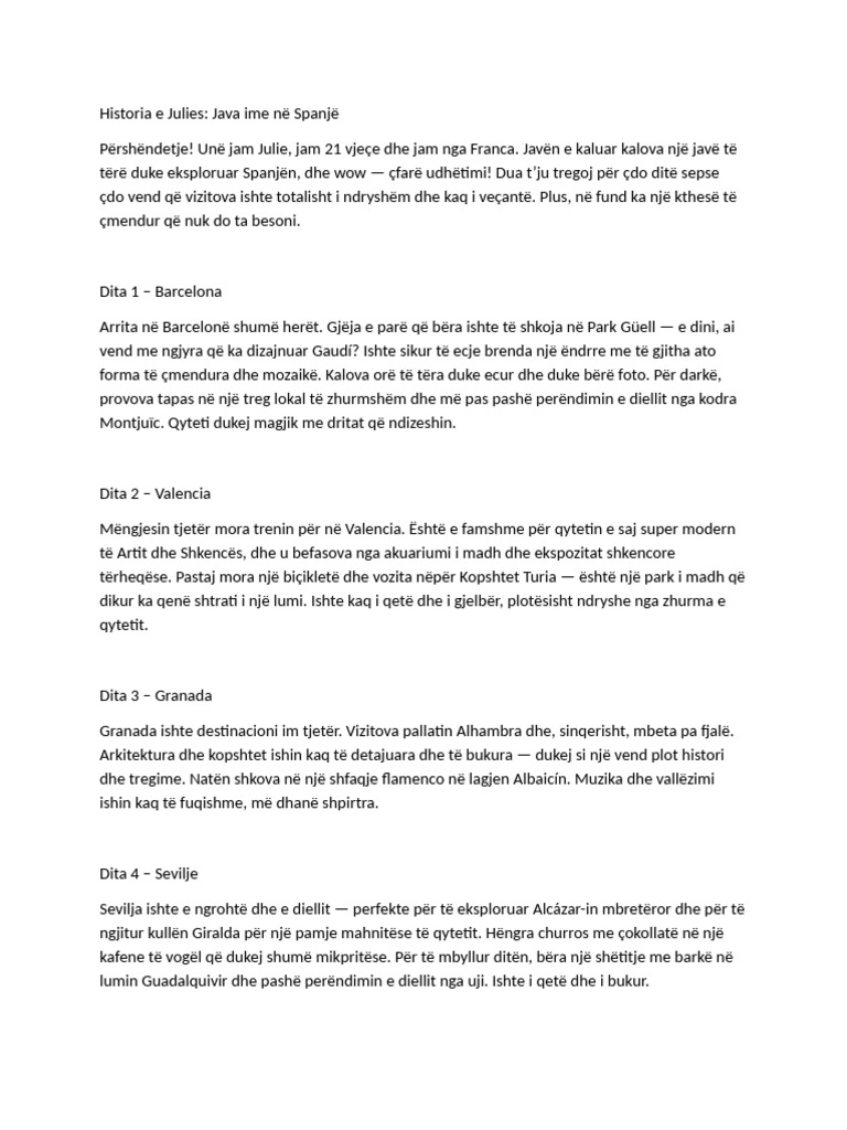 Projekti Frengjisht 8 | PDF