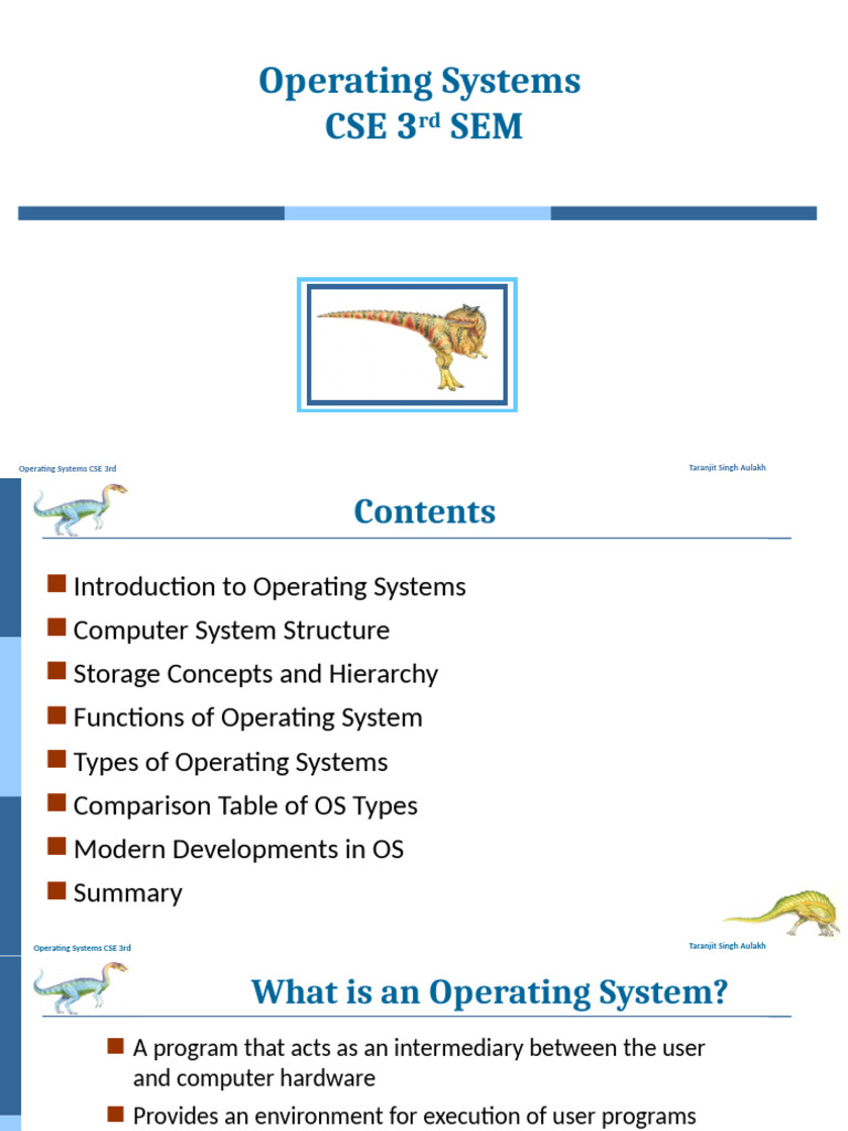 OS Chapter1 Updated2025 | PDF | Operating System | Byte