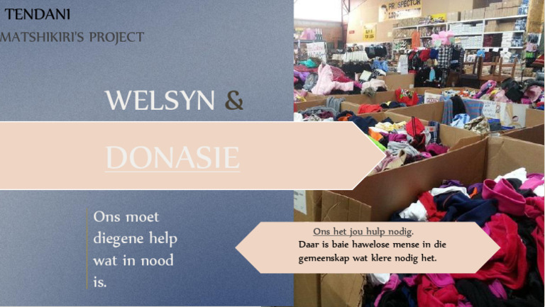 Welsyn: Donasie | PDF