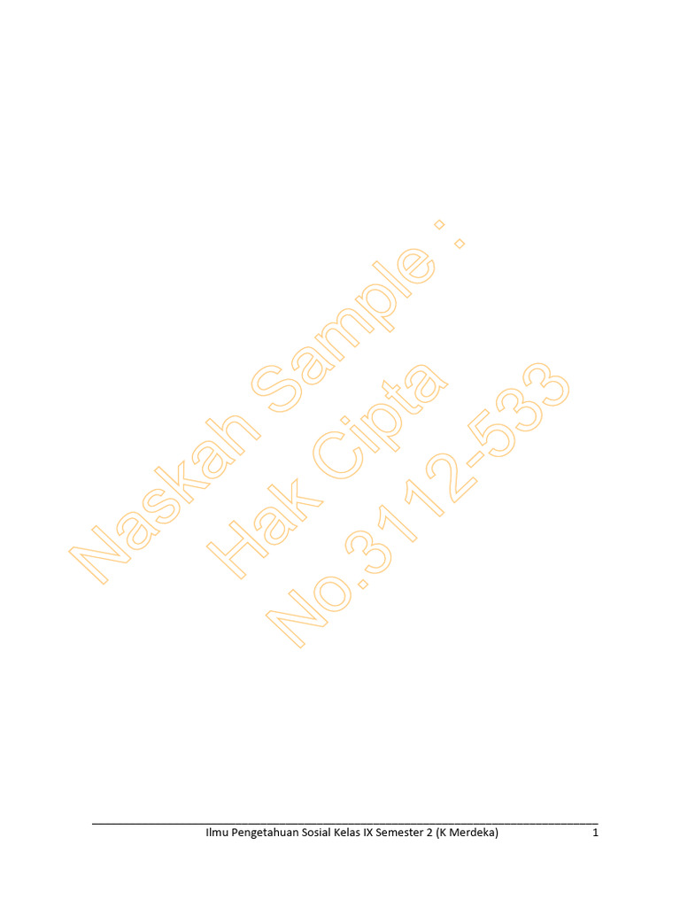 Tantangan Pembangunan Indonesia Kelas IX | PDF