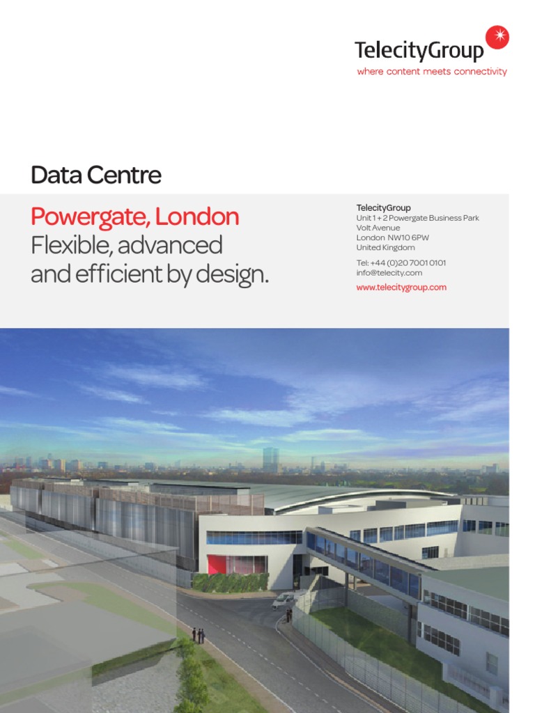 Powergate Data Centre Expansion Details | PDF | Data Center | Efficient ...