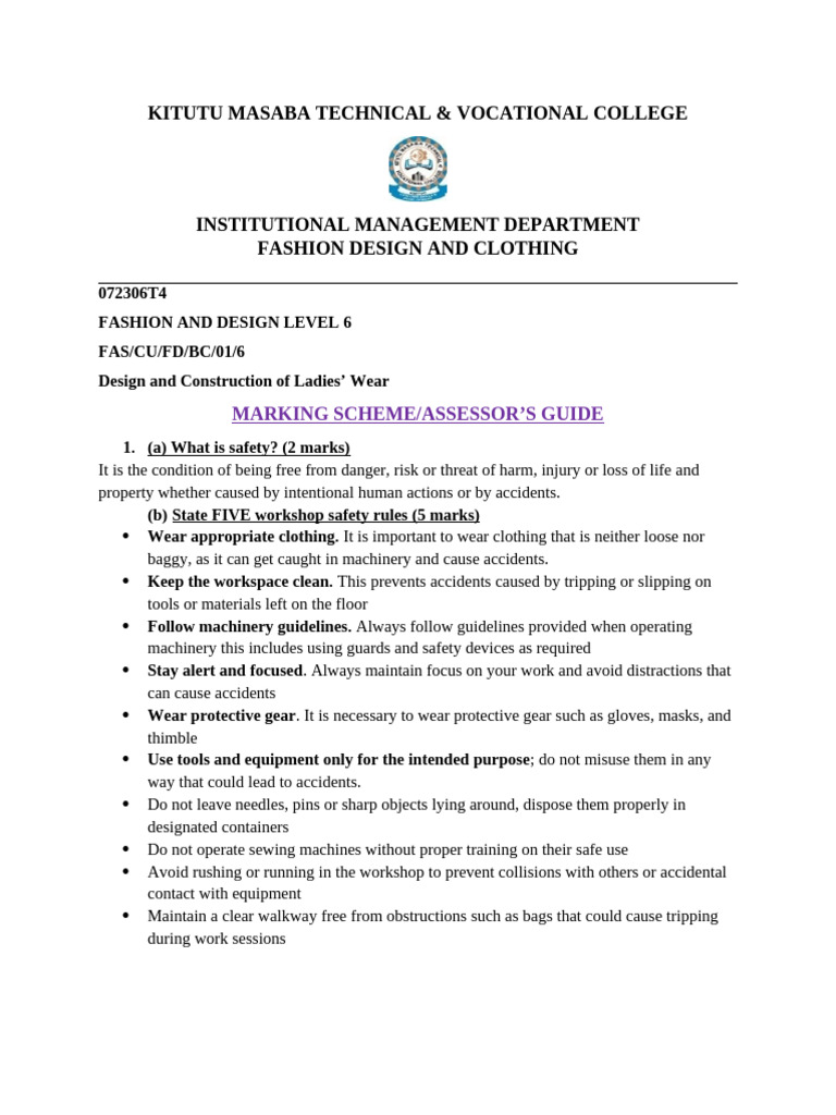 Marking Scheme | PDF | Drawing | Composition (Visual Arts)
