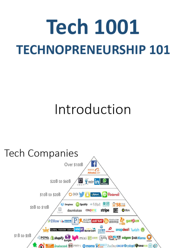 1. Techno Intro Ppt | PDF