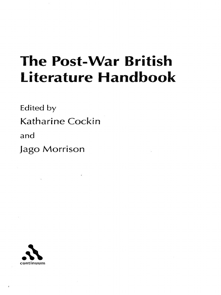 The Post War British Literature Handbook | PDF