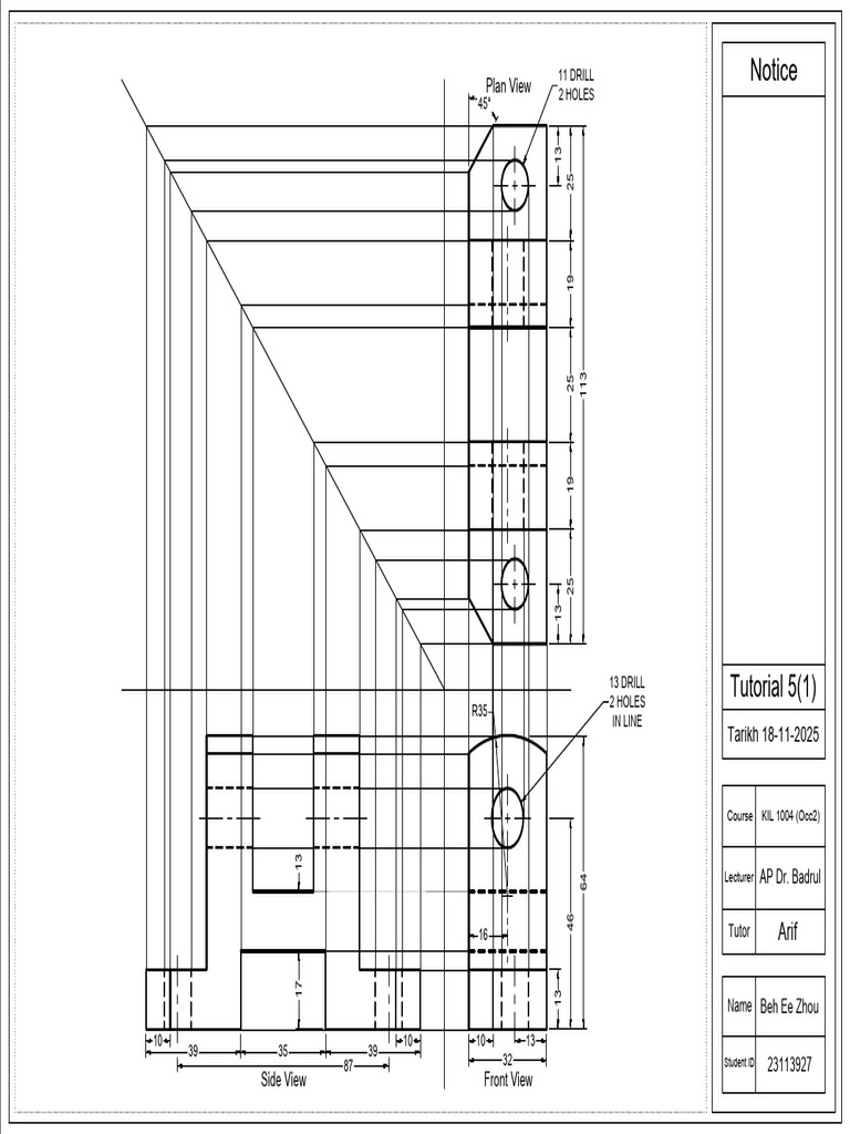 Tutorial 5 (1) - 23113927 | PDF