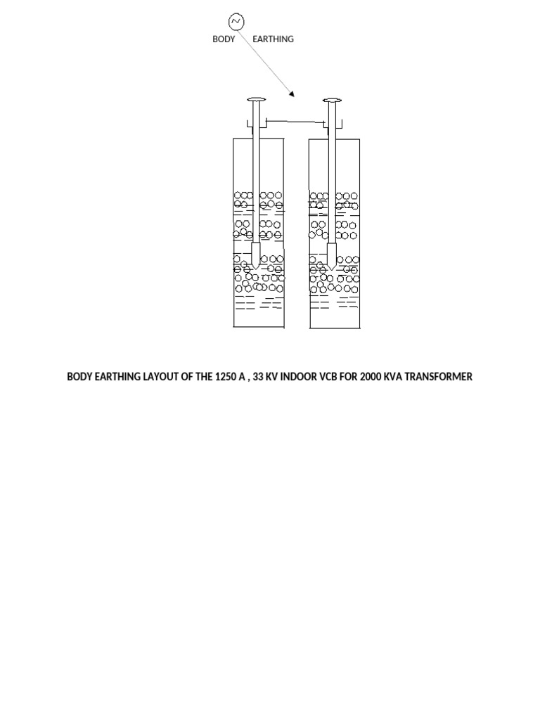 Body Earthing Layout for 1250A VCB | PDF