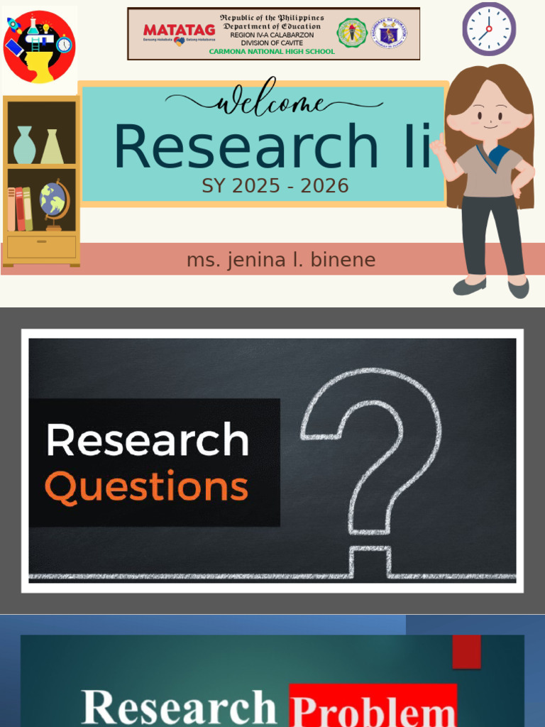 Research Questions | PDF | Science