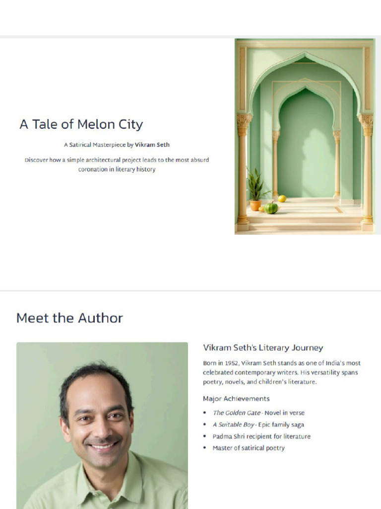 The Tale of Melon City | PDF