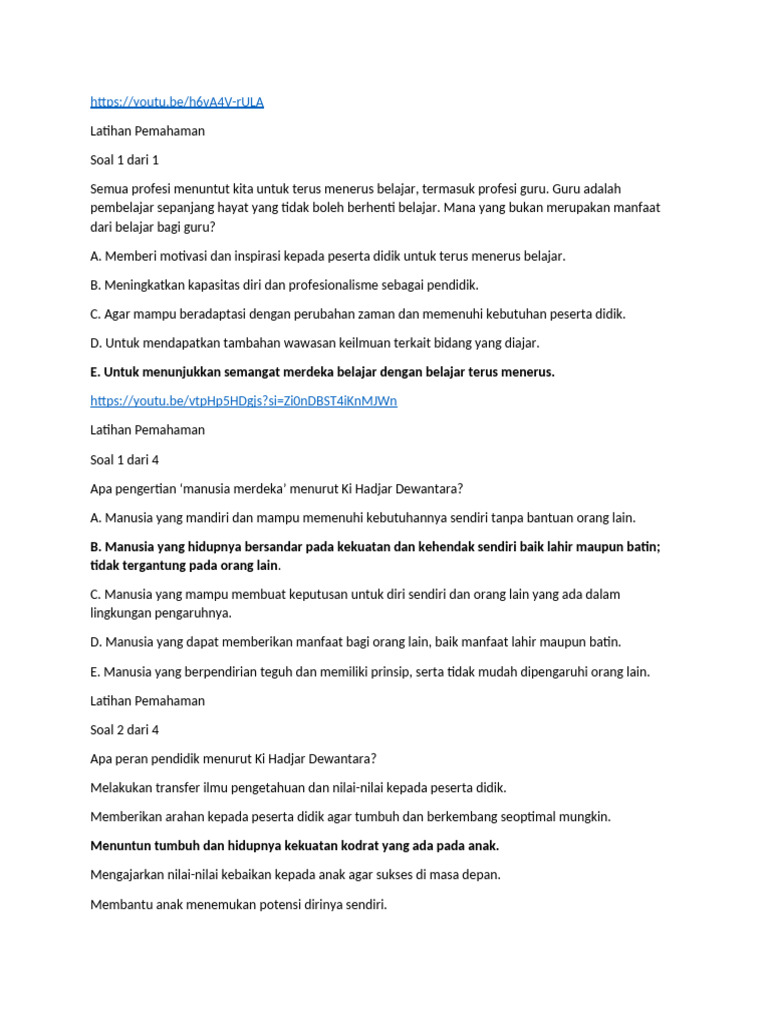 Pembahasan Modul 3 | PDF