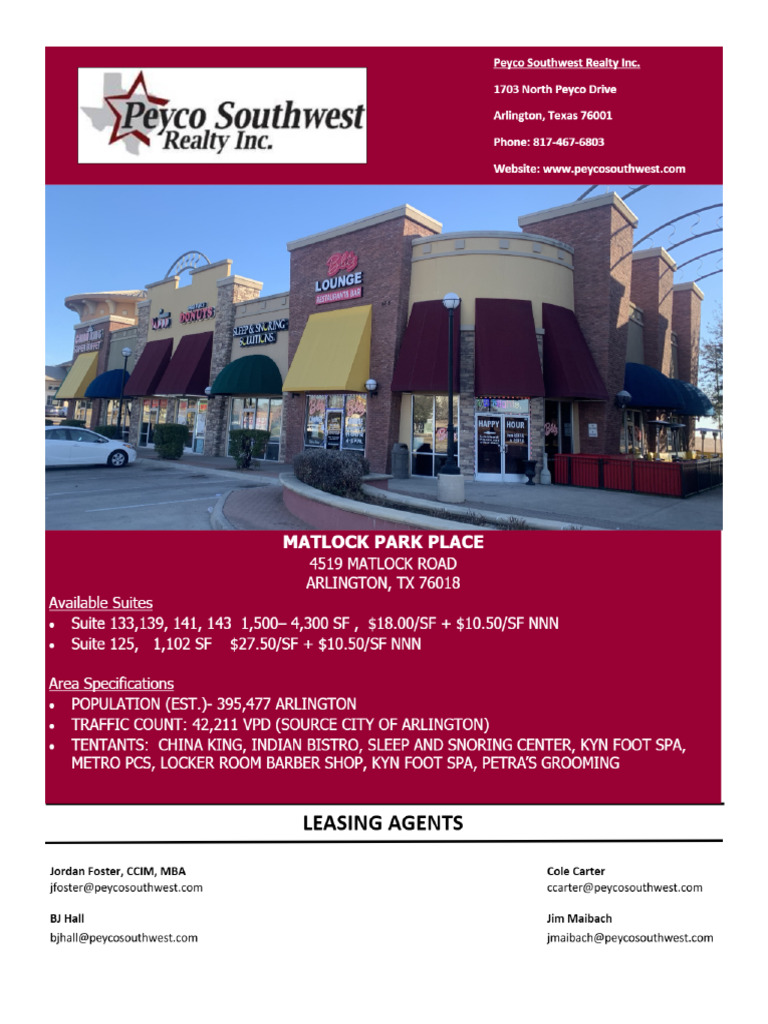 Matlock Park Place Brochure 2025 | PDF