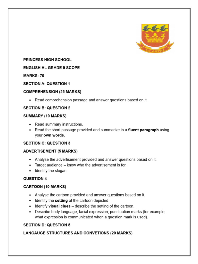 Grade 9 Scope | PDF