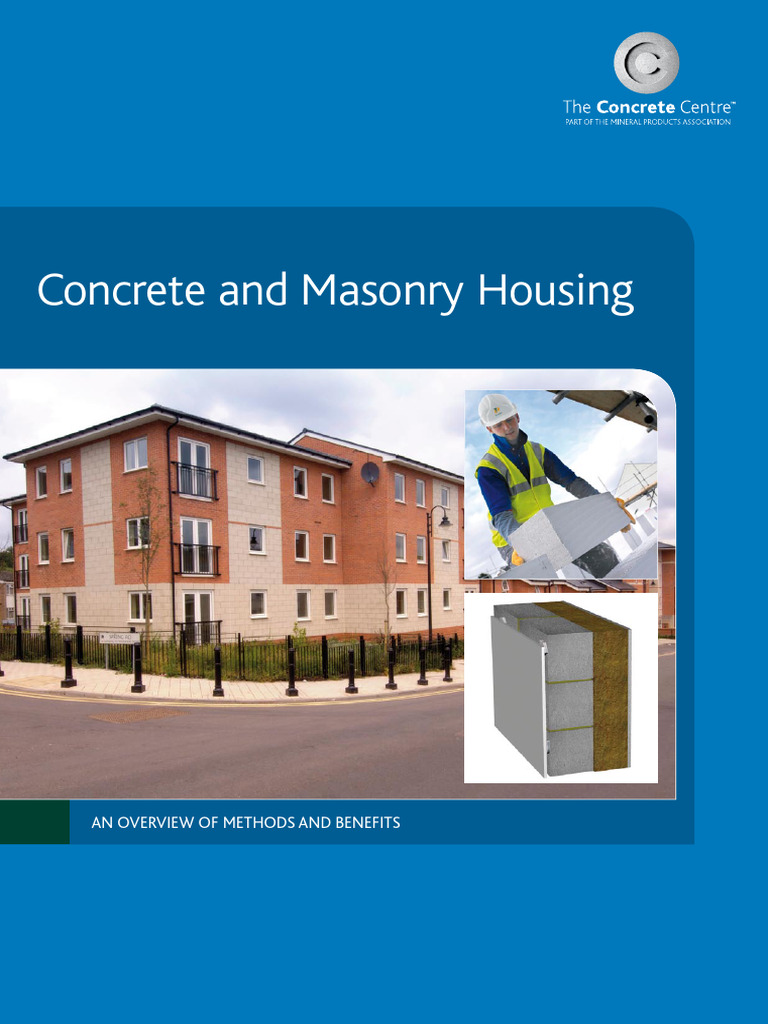 MB Concrete Masonry Housing May09 | PDF | Concrete | Building Insulation