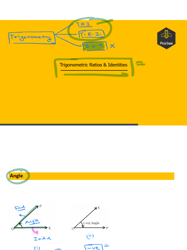 Trigonometric Functions - 1 Trigfuncs and Graphs | PDF | Mathematical Objects | Mathematical ...