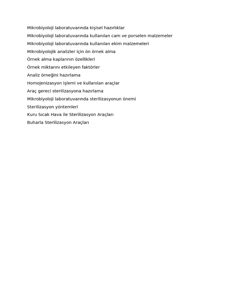 GMBA Sınav Konuları | PDF