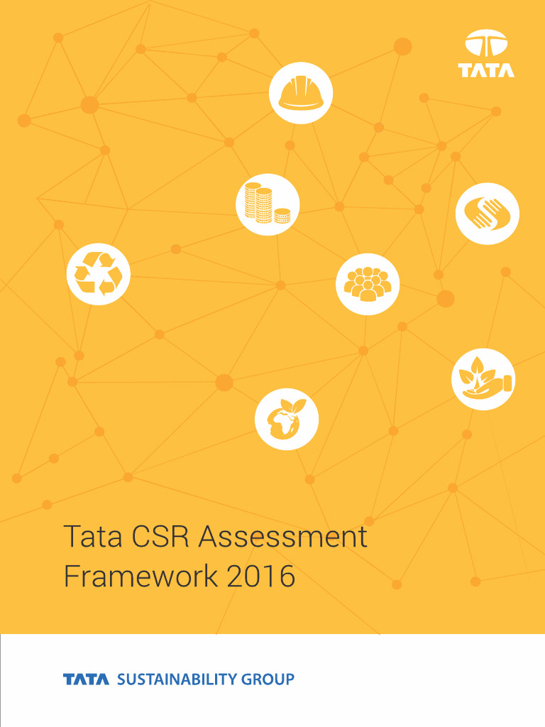 Tata CSR Assessment Framework Guide | PDF | Corporate Social ...