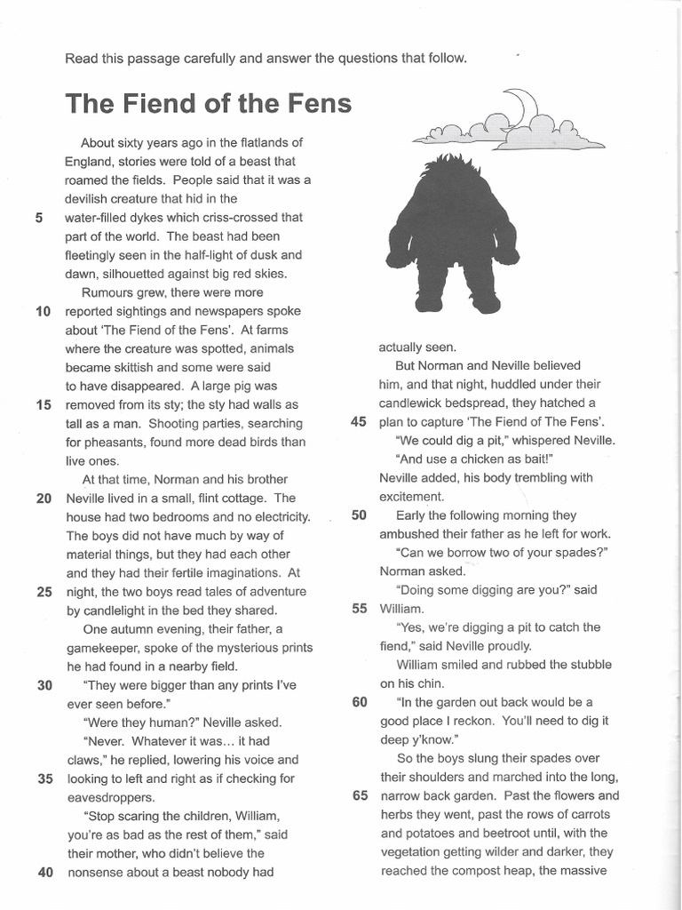 English HW 1 Test 1 | PDF