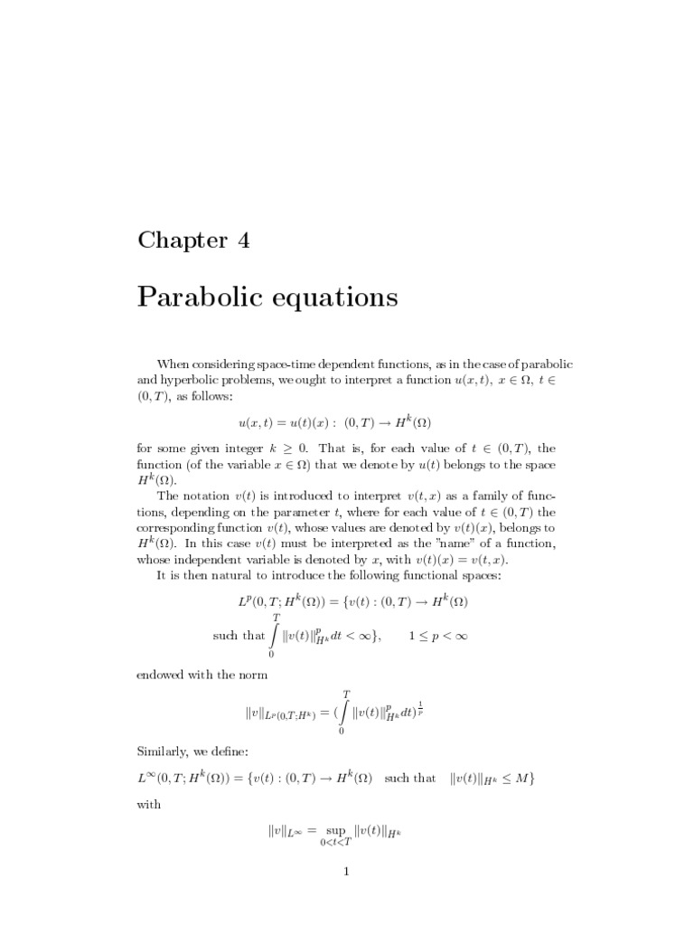 A Comprehensive Introduction To The Finite Element Method For Solving Parabolic Partial