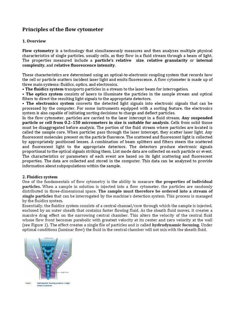 Tec Cell Scheda 07 Facs | PDF | Flow Cytometry | Light