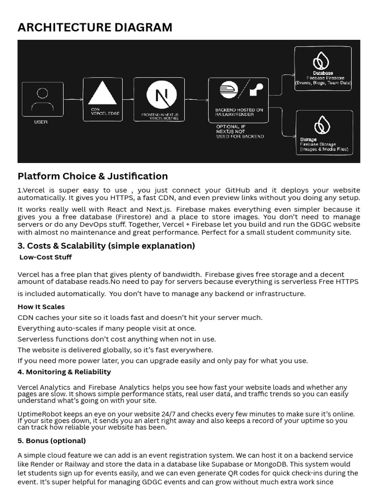 GDGC Cloud | PDF