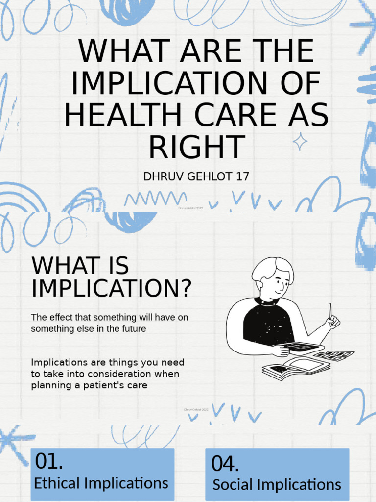 Implications of Healthcare as a Right | PDF | Health Care | Health ...