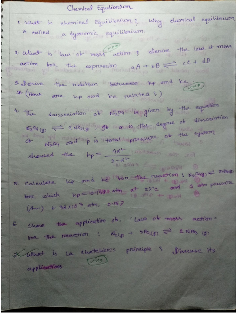Chemistry 1st Semester | PDF