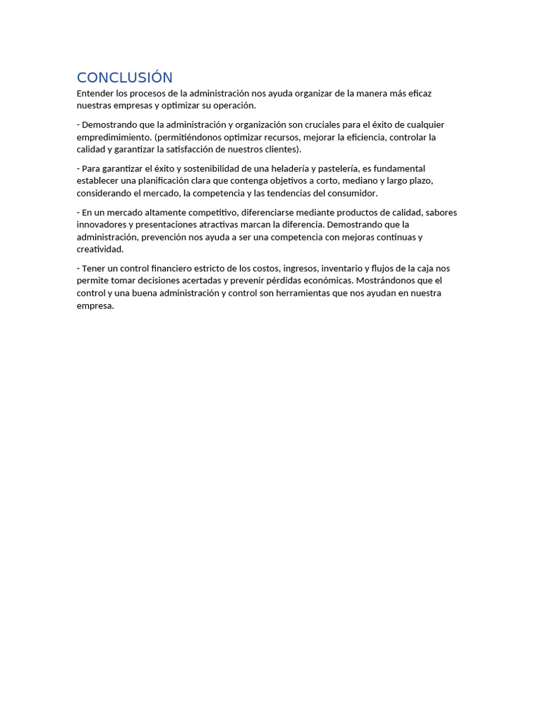 Conclusión | PDF
